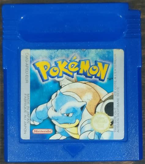 Pokemon Blue Gameboy Playd Twisted Realms Video Game Store Retro Games