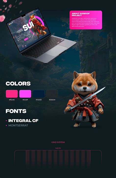 Suiwoof Web3 Nft Ui Ux Design Behance