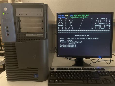 Ibm Aix For Ia64 Itanium Aka Project Monterey Runs Again Virtually Fun