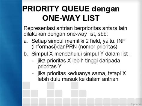 Queue Operasi Pada Queue 1 2 3 4