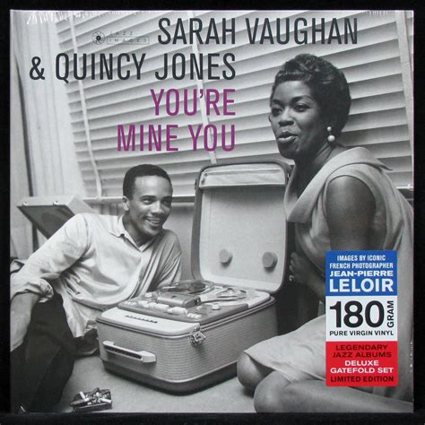 Пластинка Sarah Vaughan Quincy Jones You re Mine You 2016 SS SS