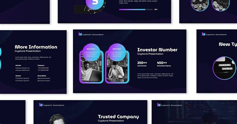 Keynote об инвестициях в криптовалюту Шаблоны презентаций Envato Elements