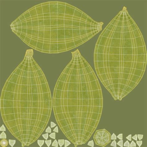 Green Fig Fruit 3d Model 24 Max 3ds Blend C4d Fbx Ma Lxo Obj