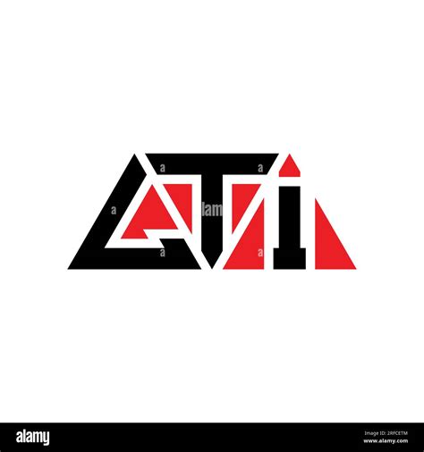 Lti Triangle Letter Logo Design With Triangle Shape Lti Triangle Logo