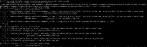 Integrate Lr1110 And Mbed Os · Issue 223 · Armmbedmbed Os Example