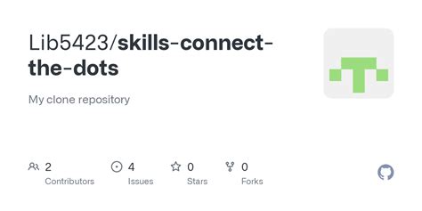 Github Lib Skills Connect The Dots My Clone Repository