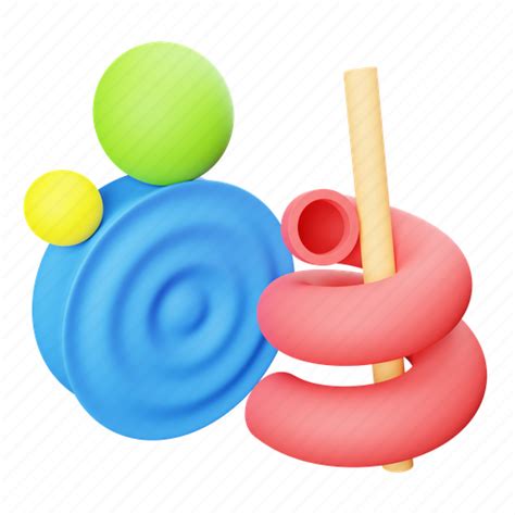 Pipe Sphere Abstract Element Object Layout Figure 3d Illustration Download On Iconfinder