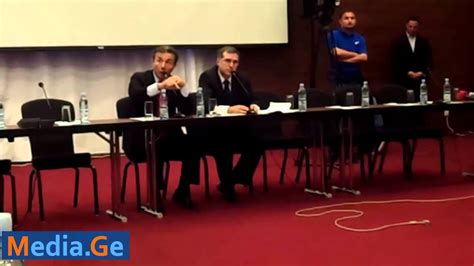 შელაპარაკება ბიძინა ივანიშვილსა და გია ჭანტურიას შორის Youtube