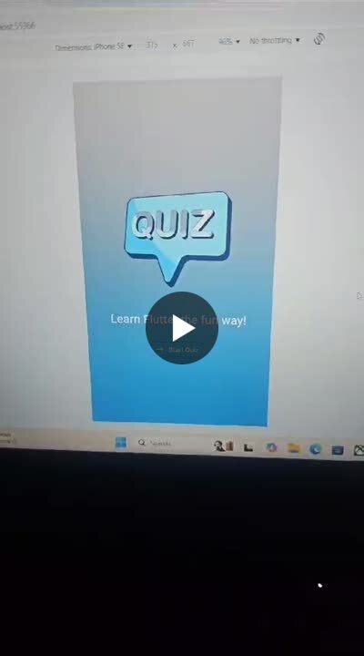Flutterapp Mobiledevelopment Quiz Flutter Aseera As