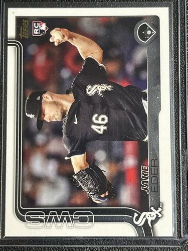 2025 Topps Series 2 Jake Eder 690 Golden Mirror Image Variation Rc For Sale Online Ebay