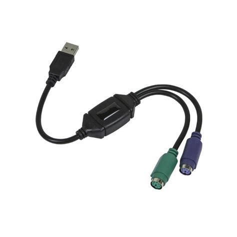 Ps2 To Usb Active Adapter For Old Mouse Keyboard