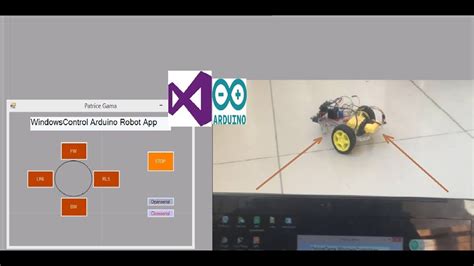 Arduino Visual Basic App Control Robot Wireless Exe Files Youtube