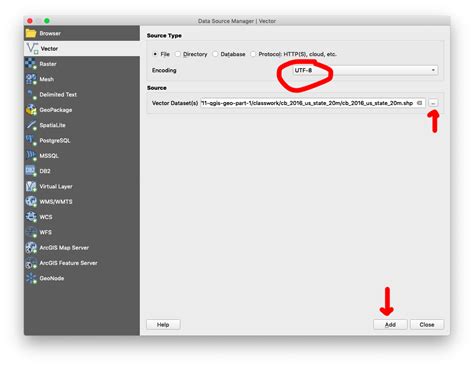 Importing Files To Qgis