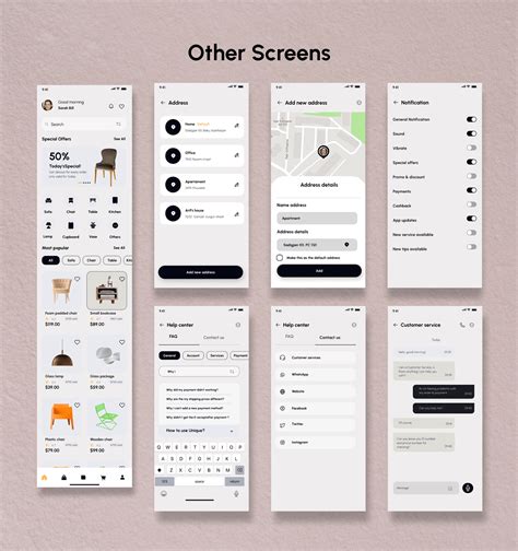 E Commerce App Ux Ui Design In Figma On Behance