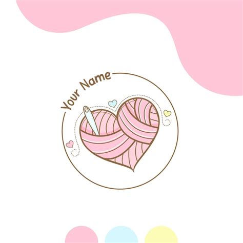 Premium Vector Cute Heart Sewing
