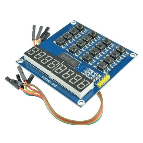 Tm Wire Control Bit Common Anode Led Keyboard Scanning And Display Module