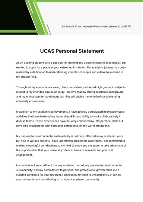 Teaching Personal Statement Exles