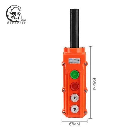 COB 61A COB 62A COB 63A COB 64A Rain Proof Crane Control Switch Mengangkat Tombol Electric Hoist