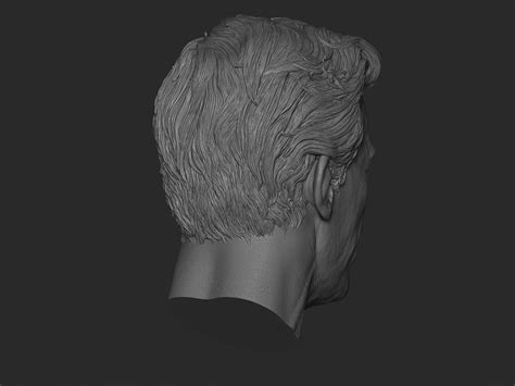 Artstation Josh Brolin Likeness Sculpt With Hair And Bald Obj And Ztl Files Resources