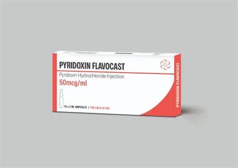 50mg Ml Pyridoxine Vitamin B6 Hydrochloride Injection At Best Price