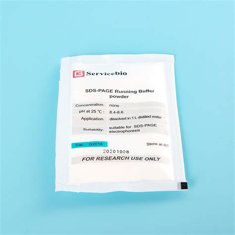 SDS PAGE Running Buffer Electrophoresis Buffer Powder From China Manufacturer Servicebio