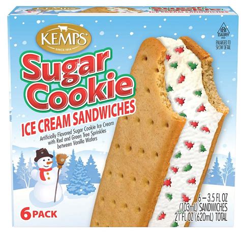 Kemps® Sugar Cookie Ice Cream Sandwiches 6 Ct Kroger