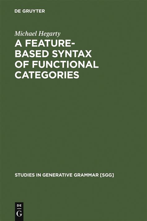 Amazon A Feature Based Syntax Of Functional Categories The Structure