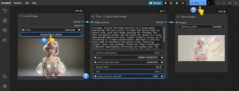 flux 1 1 pro ultra image api node comfyui official workflow examples