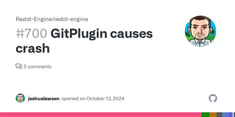 Gitplugin Causes Crash · Issue 700 · Redot Engineredot Engine · Github