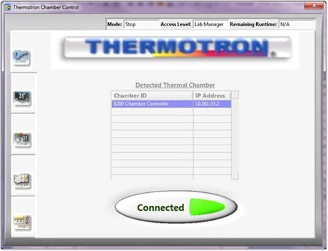 distributed thermal monitoring logging and control with labview for verification and validation