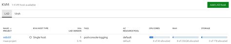 Commissioning VM In LXD Host Fails Users Canonical MAAS Discourse