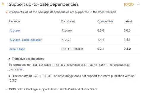 Improve Pub Dev Listing Issue Baseflow Flutter Cached Network Image Github
