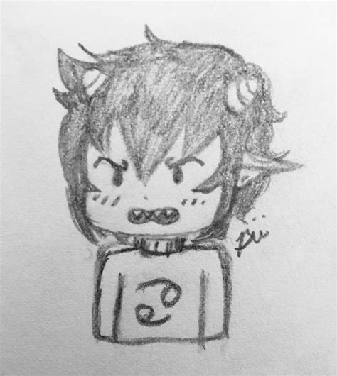 Chibi Karkat By Uncannycrunch On Deviantart