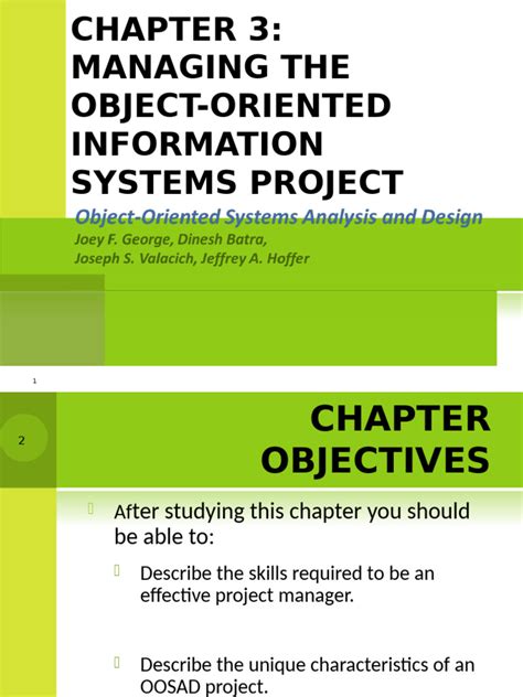 Ch03 Managing The Object Oriented Information Systems Project Std Copy Jn2015 Pdf