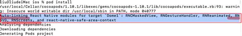 Invariant Violation RequireNativeComponent RNSVGPath Was Not Found