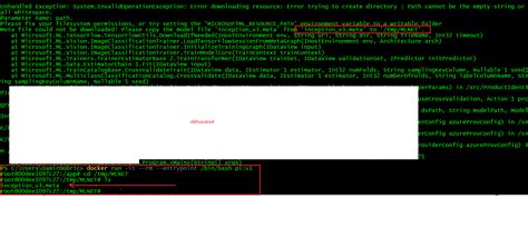 Docker Issue With Tensorflow Inception V Meta Model Issue Dotnet Machinelearning Github