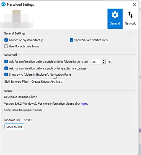 Automatic Update Option Missing · Issue 4299 · Nextclouddesktop · Github