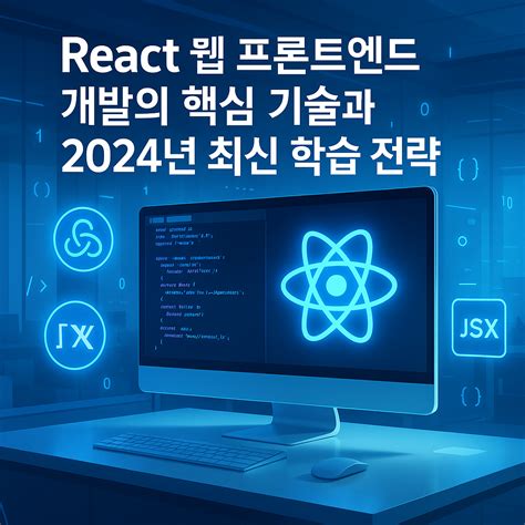 key technologies for react web frontend development and the latest learning strategies for 2024