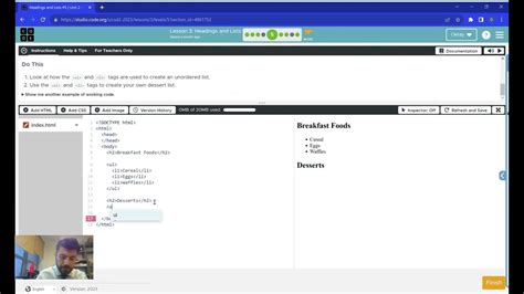 Unit 2 Lesson 3 Activity 5 Styling Text With Css I Web Development 23 24