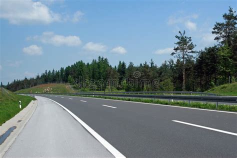 Highway Curve Royalty Free Stock Image Image