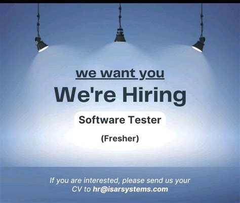 Hiring Software Tester Opportunityknocks Joinourteam Softwaretester Saurav Bagal 102