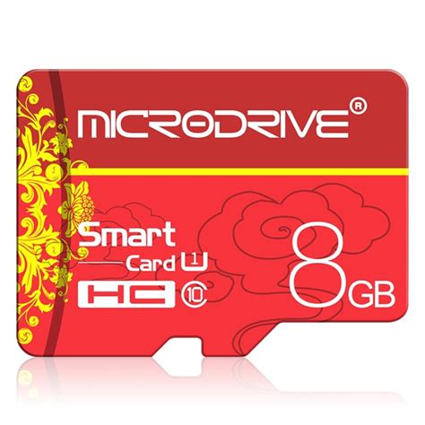 Microdrive 8gb U1 Red Tf Micro Sd 메모리 카드