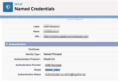 Namedcredentials Refresh Token Using Salesforce Named Credentials And