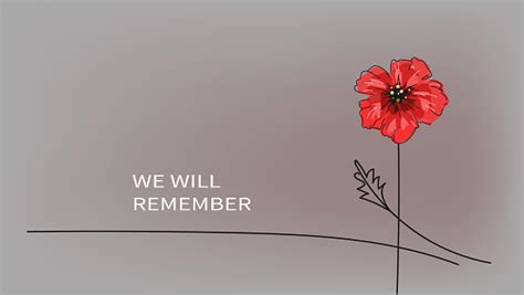 붉은 밝은 양귀비 꽃 현충일 현충일 안작 데이를위한 벡터 낙서 배너 Remembrance Day에 대한 스톡 벡터 아트 및 기타 이미지 Remembrance Day