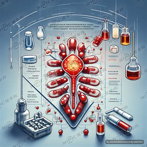 Ai创作图药物临床试验流程图 昵图网