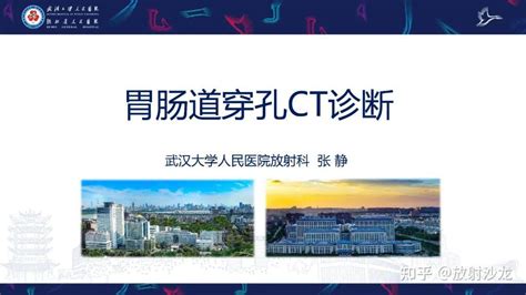胃肠道穿孔CT诊断 知乎