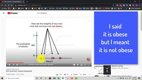 Roc Curve Youtube