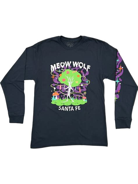 The Forest Long Sleeve T Shirt Meow Wolf