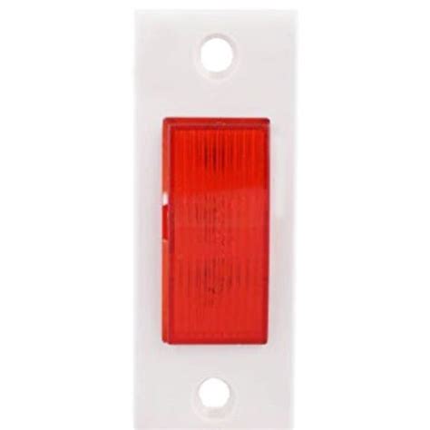 Neon Wall Mounting Indicator Light Switch For Industrial Packaging Type 20 Pcs In A Box At