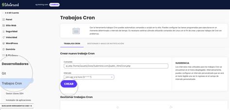 ¿cómo Crear Y Administrar Trabajos Cron En Site Tools Bc De Siteground